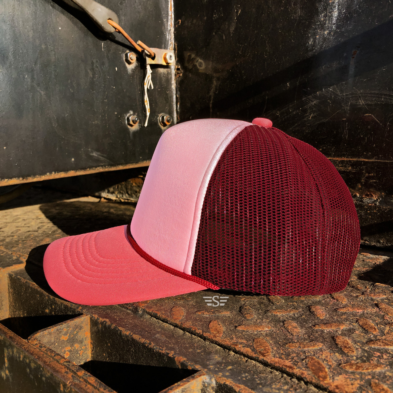 Tri Color Mesh Trucker Cap - Flying S Company