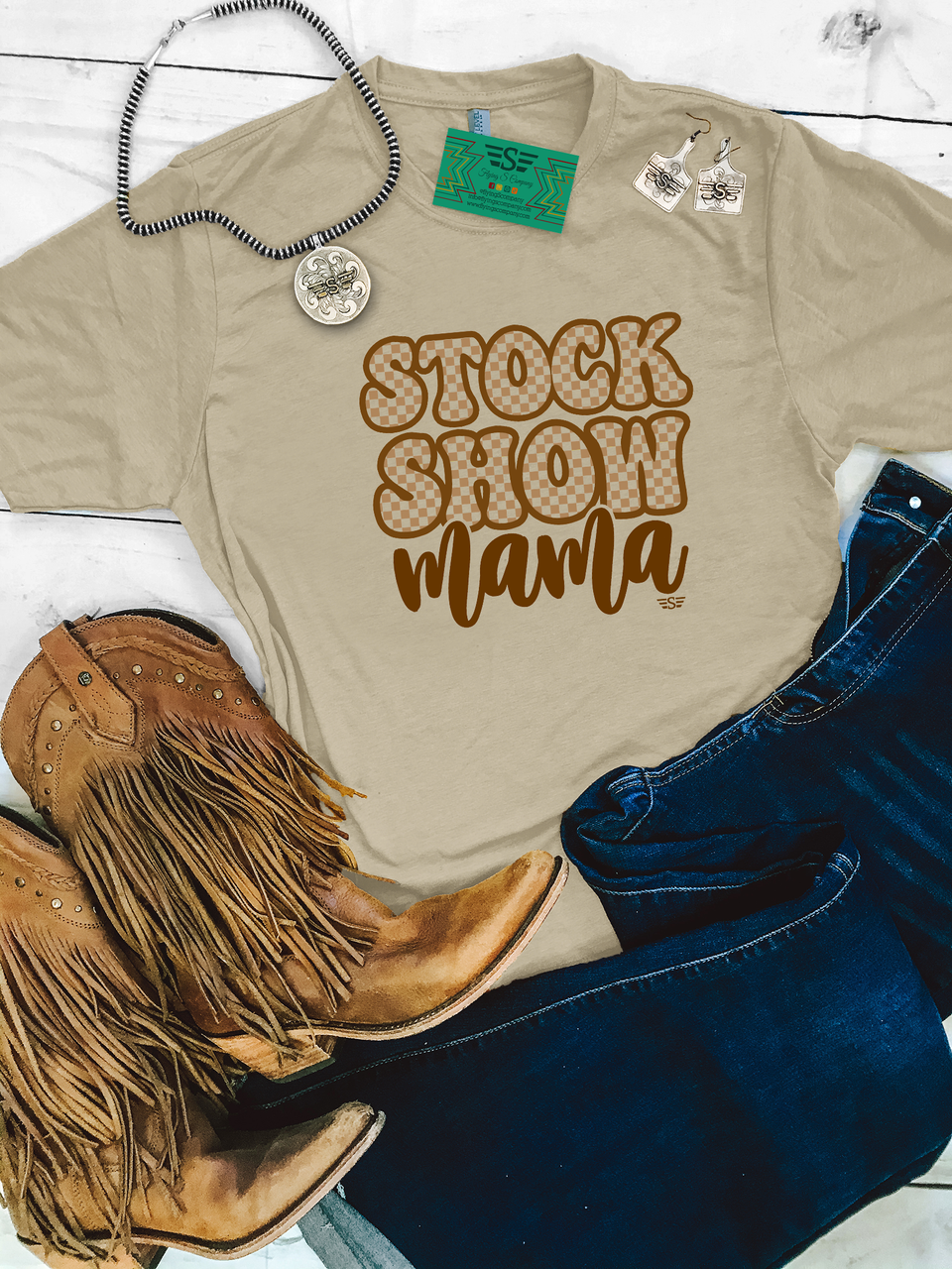 Stock Show Mama Graphic Tee