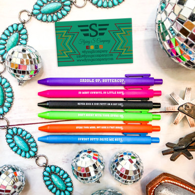 Wise A** Western Pen Set - Flying S Company