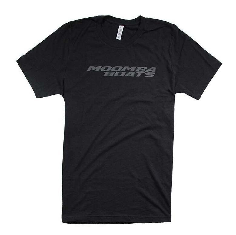 Moomba Core Logo T-Shirt - Black Waterskis.com T-Shirts