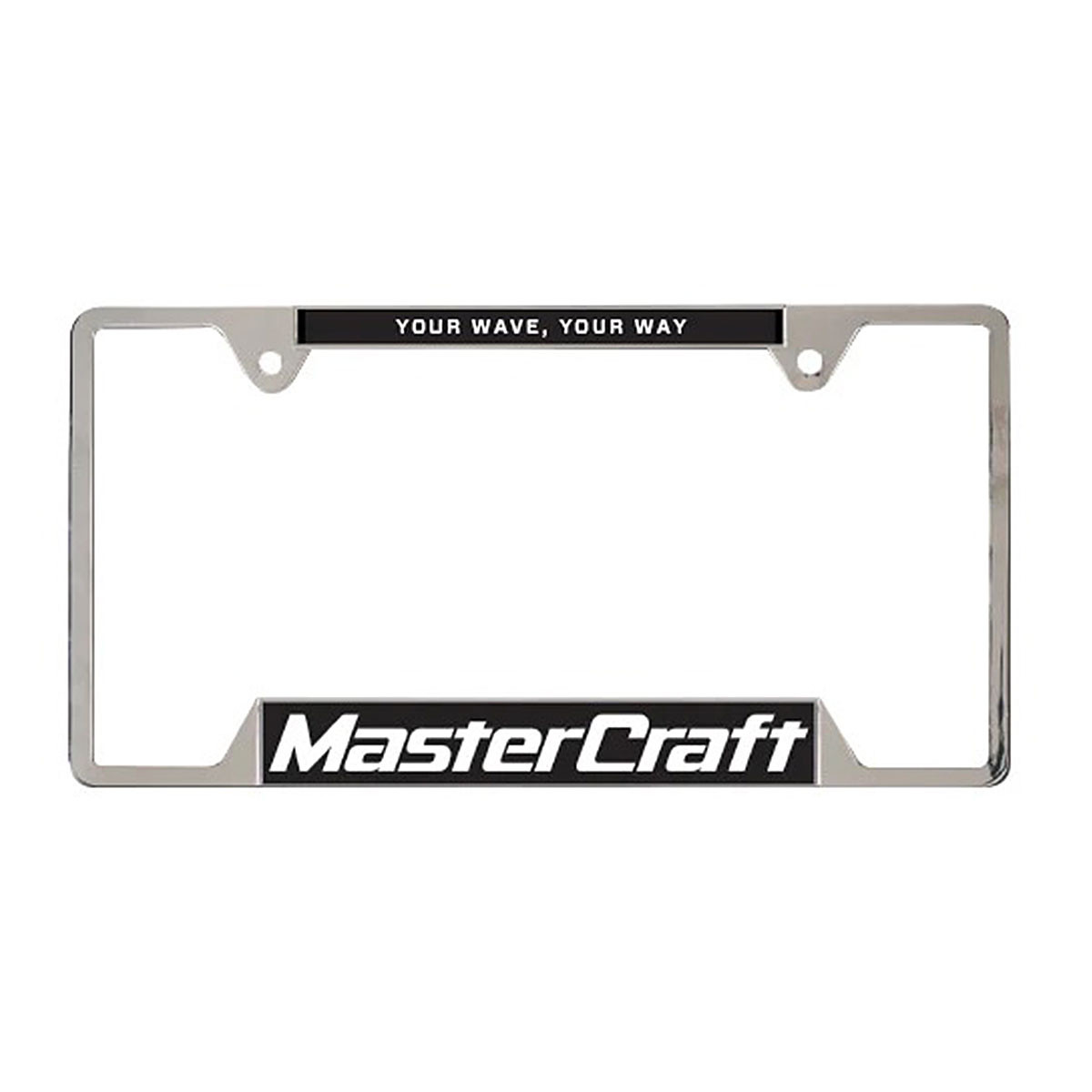 Mastercraft Classic Logo Aluminum License Plate Cover Waterskis.com ...