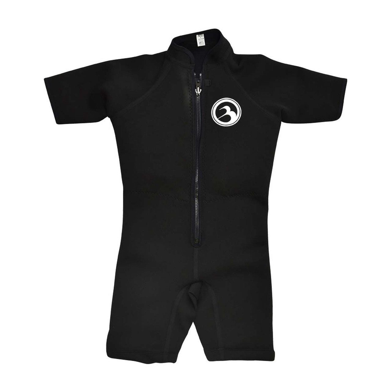 22 Barefoot International Short Sleeve Wetsuit Black W/ White Logo ...