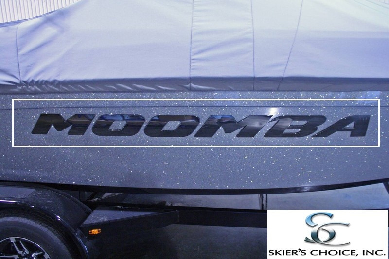 Moomba Boats Black Chrome Decal