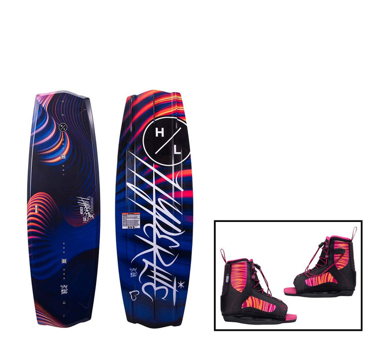 2022 Hyperlite Eden Jr Wakeboard W/Jinx Bindings Waterskis.com Wakeboard Packages
