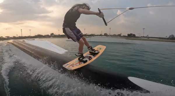 Slingshot riders Crosse Bearden & Victor Salmon swap pro model wakeboards - WakeBoards.com