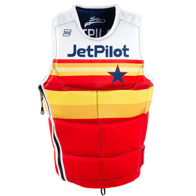JetPilot Bonifay Baller Comp Life Vest (White/Houston) 2024