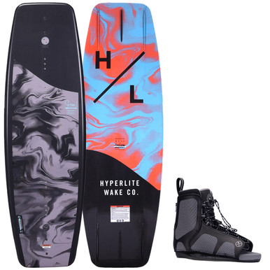 Hyperlite Session Wakeboard Package w/ Remix Bindings 2024