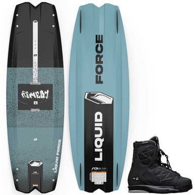 Liquid Force Remedy Wakeboard Package w/ Rival 6X Bindings