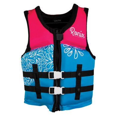 Ronix August Girl's Youth Life Jacket 50 - 90 LBS