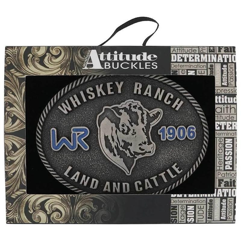 Montana Silversmiths Land & Cattle Buckle | JW Stores