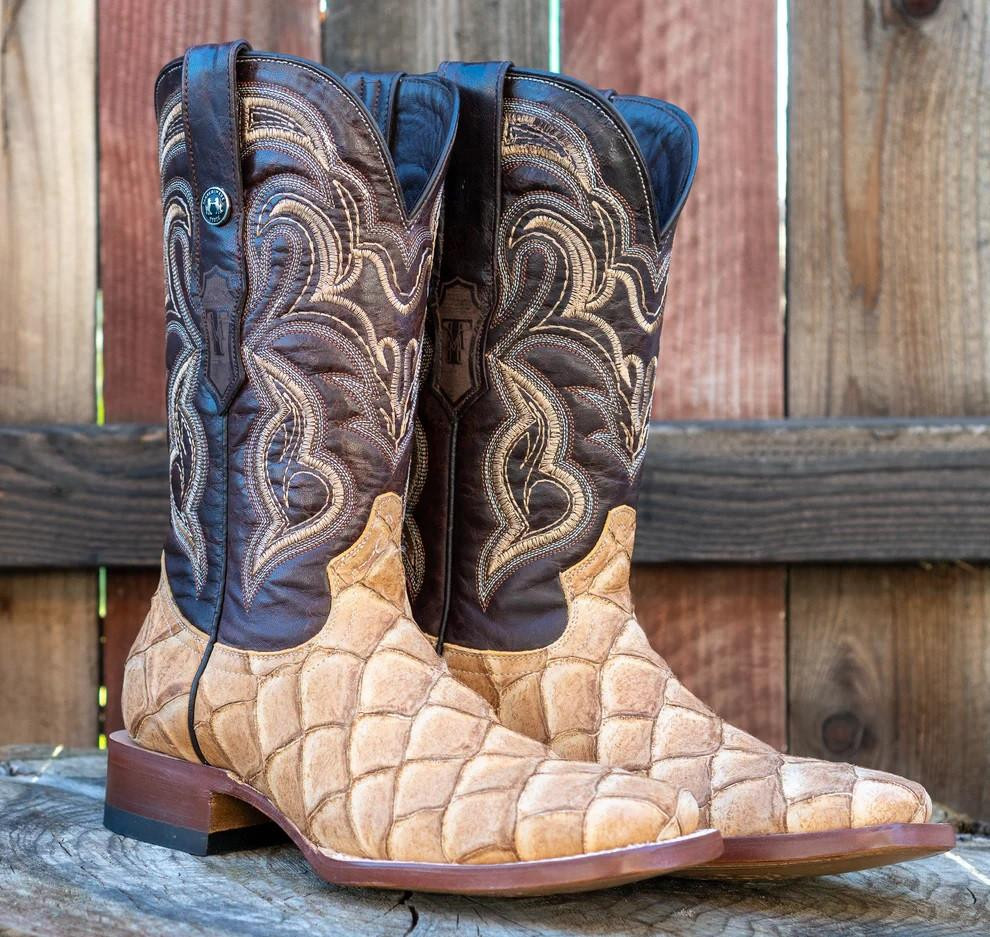 Tanner Mark Men's Orix Monster Fish Print Boot | JW Stores