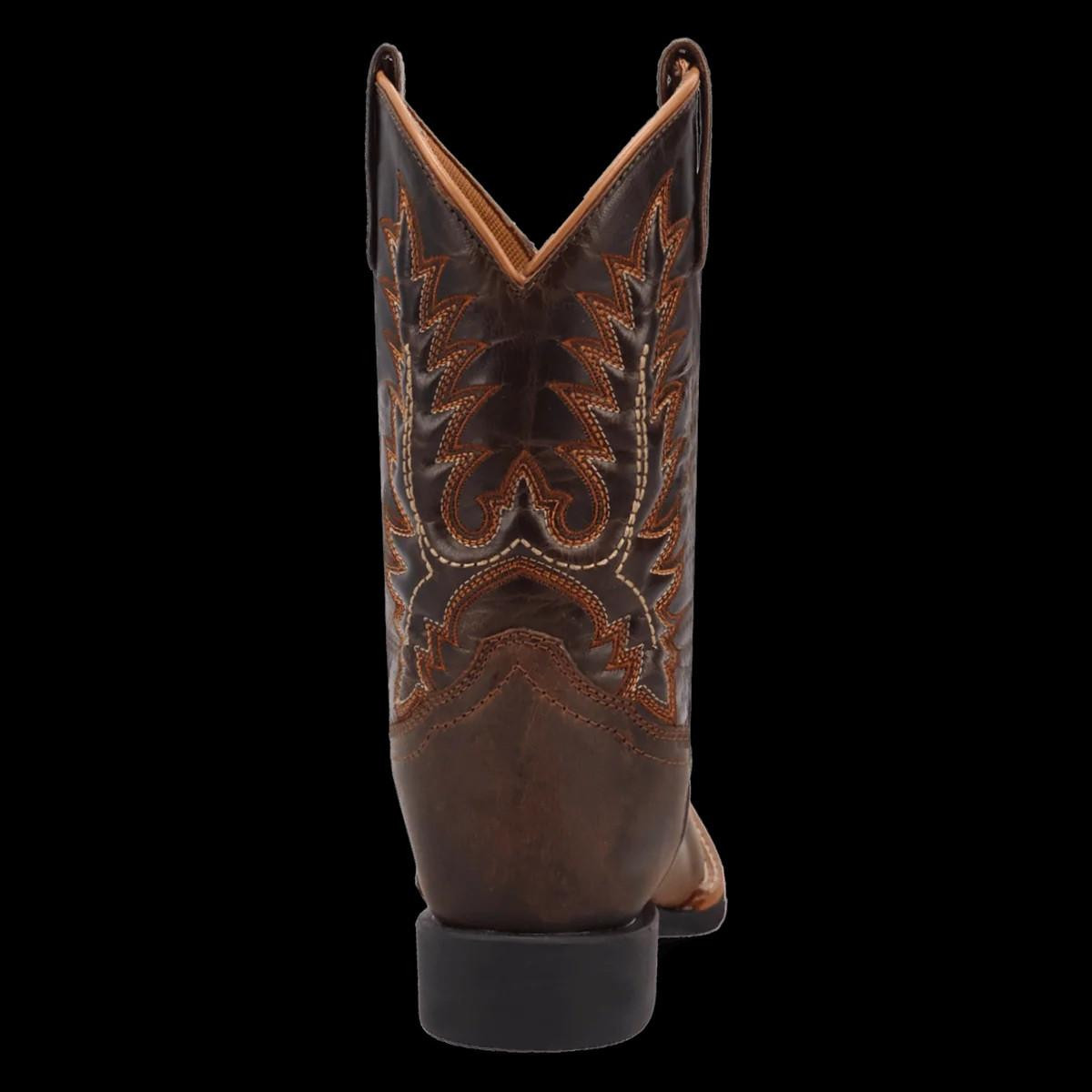 Dan Post Kids Rust Dexter Square Toe Cowboy Boot | JW Stores