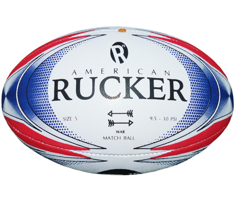 American Rucker Match Rugby Ball