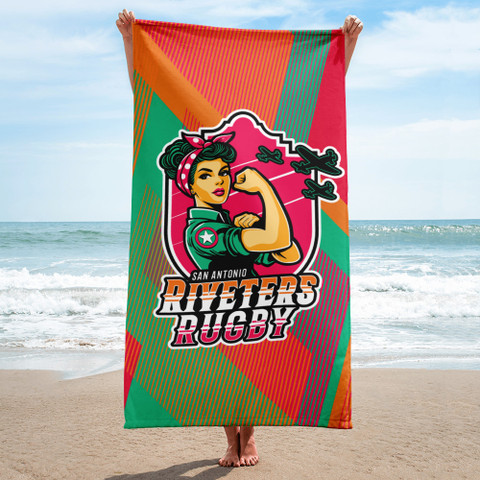 San Antonio Women's Rugby Towel - American Rucker