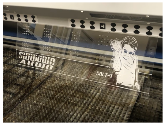 Sundown Audio SALT Acrylic Back Plates "LAF" - The Amp Lab