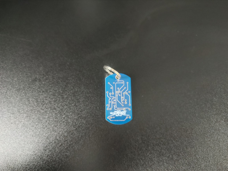 Amplifier PCB Key Chain - The Amp Lab