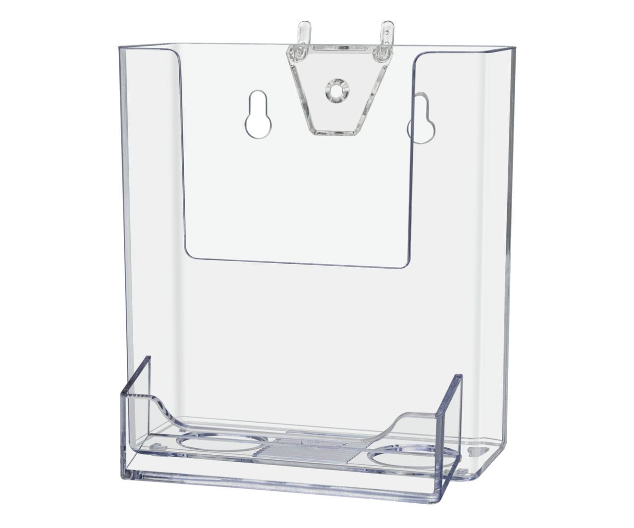 Pegboard 4w Tri Fold Rack Display Plus Card Holder