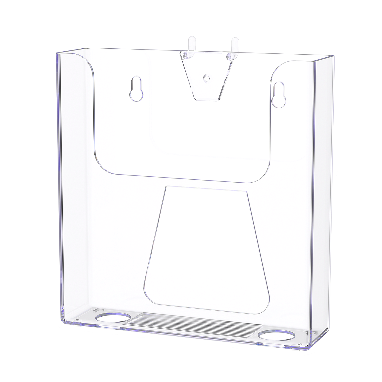 Pegboard 65w Brochure Holder Booklet Display