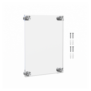 8.5" x 11" Wall Sign Holder Floating Graphic Image Display