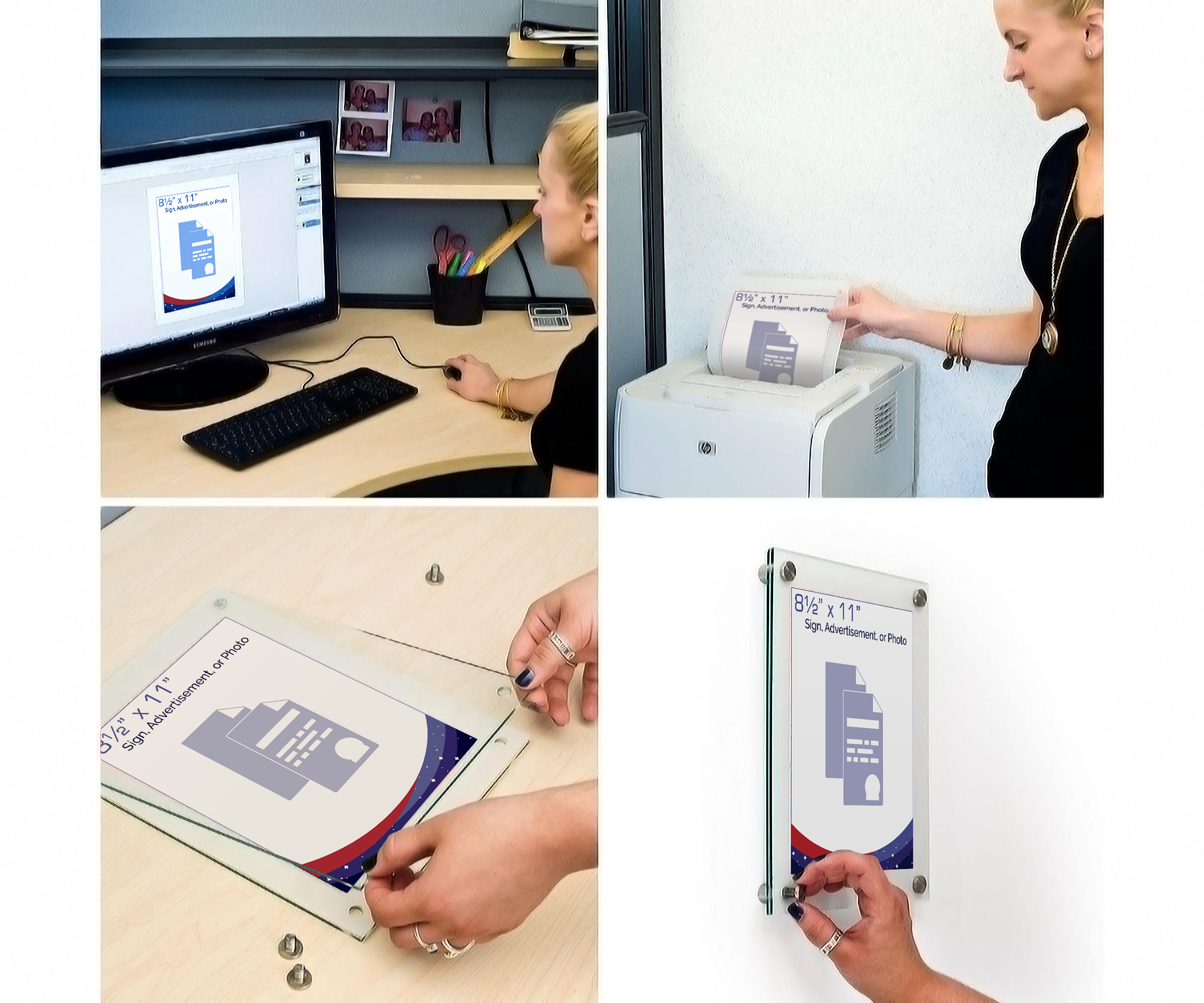 Film Printing Instructions for Sign Holder Kits - Marketing Holders