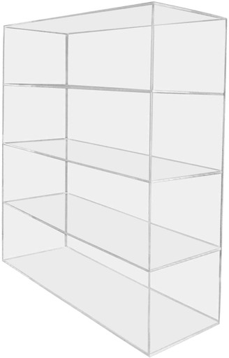 Showcase display shelves store