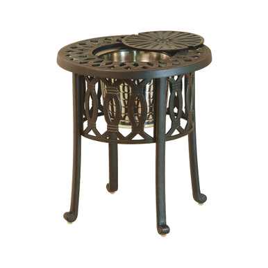 Mayfair Round Ice Bucket Side Table