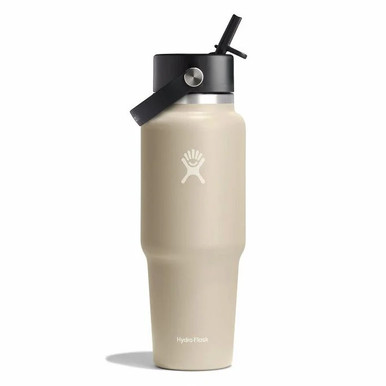 Hydro Flask Wide Mouth Travel Bottle w/Flex Straw Cap | Fiddler's Green