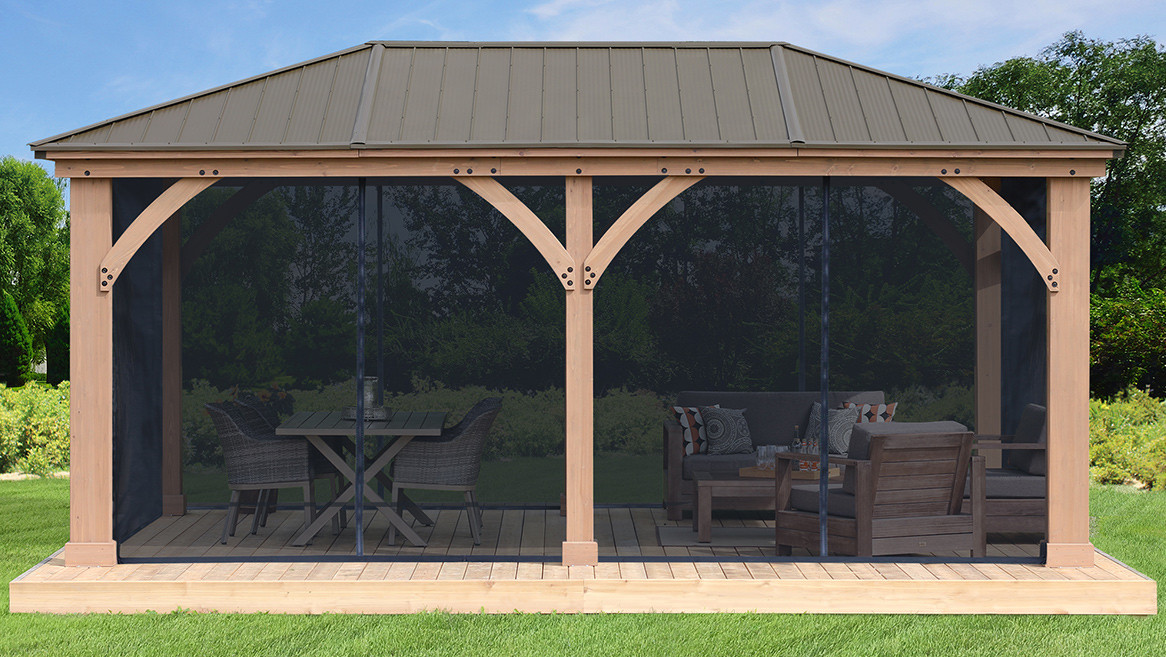 Sojag Charleston Solarium 12 x 18 ft | SelectSheds.com
