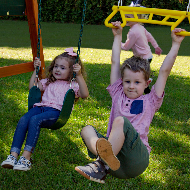 Swing-N-Slide Ranger Plus Swing Set | SelectSheds.com