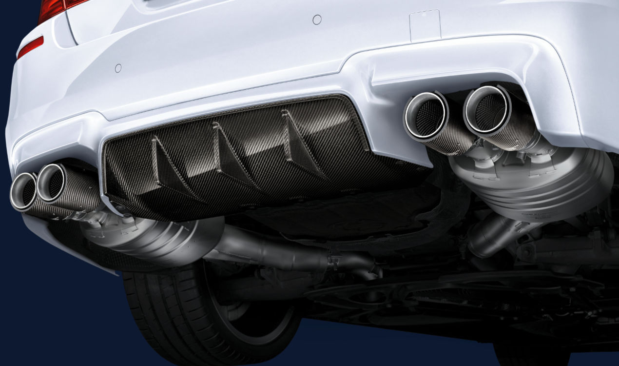 Genuine BMW F10 M5 M Performance Carbon Diffuser - SSDD MotorSport Ltd