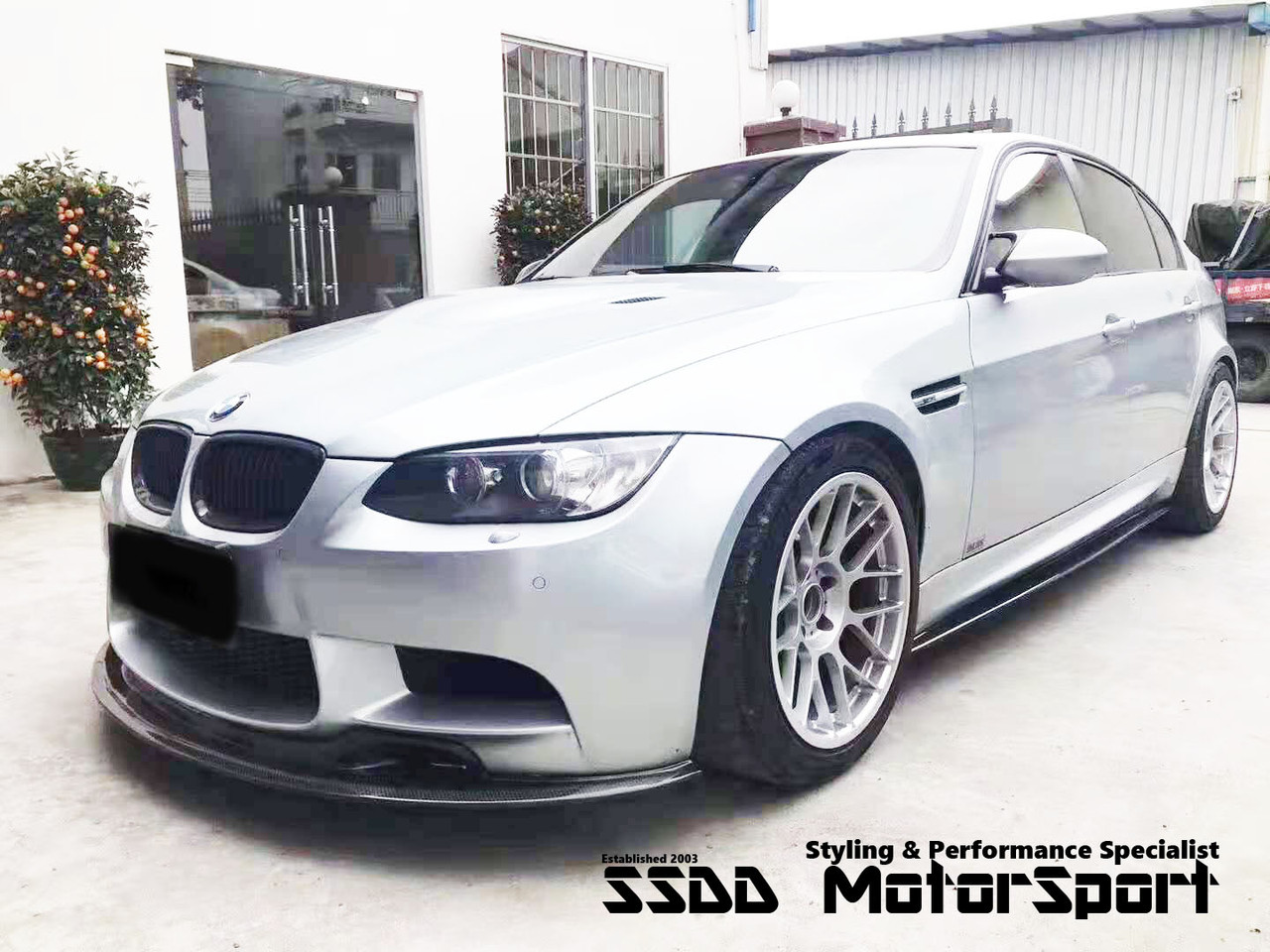 BMW E90 E92 E93 M3 GT3 Carbon Fibre Front Lip Splitter - SSDD ...