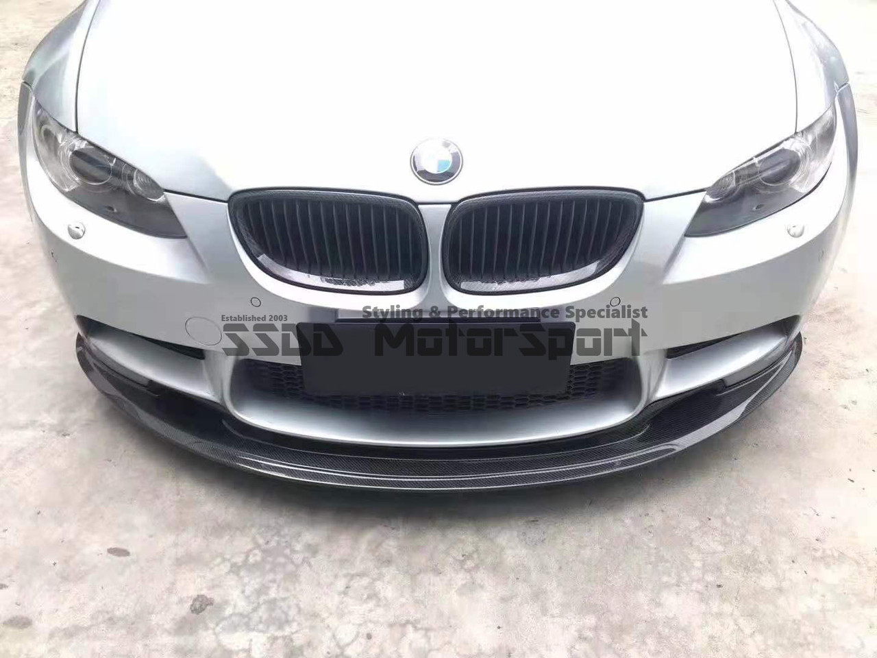 BMW E90 E92 E93 M3 GT3 Carbon Fibre Front Lip Splitter - SSDD ...