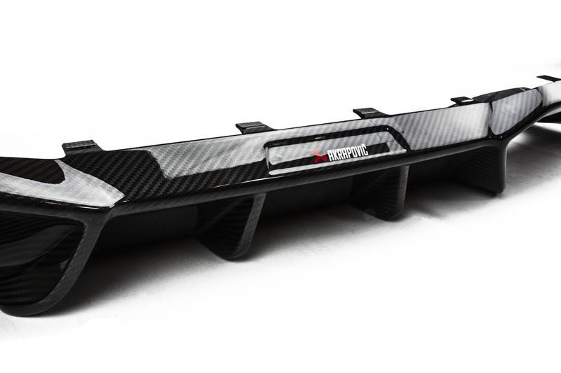 GENUINE AKRAPOVIC F87 M2 Carbon Rear Diffuser - SSDD MotorSport Ltd