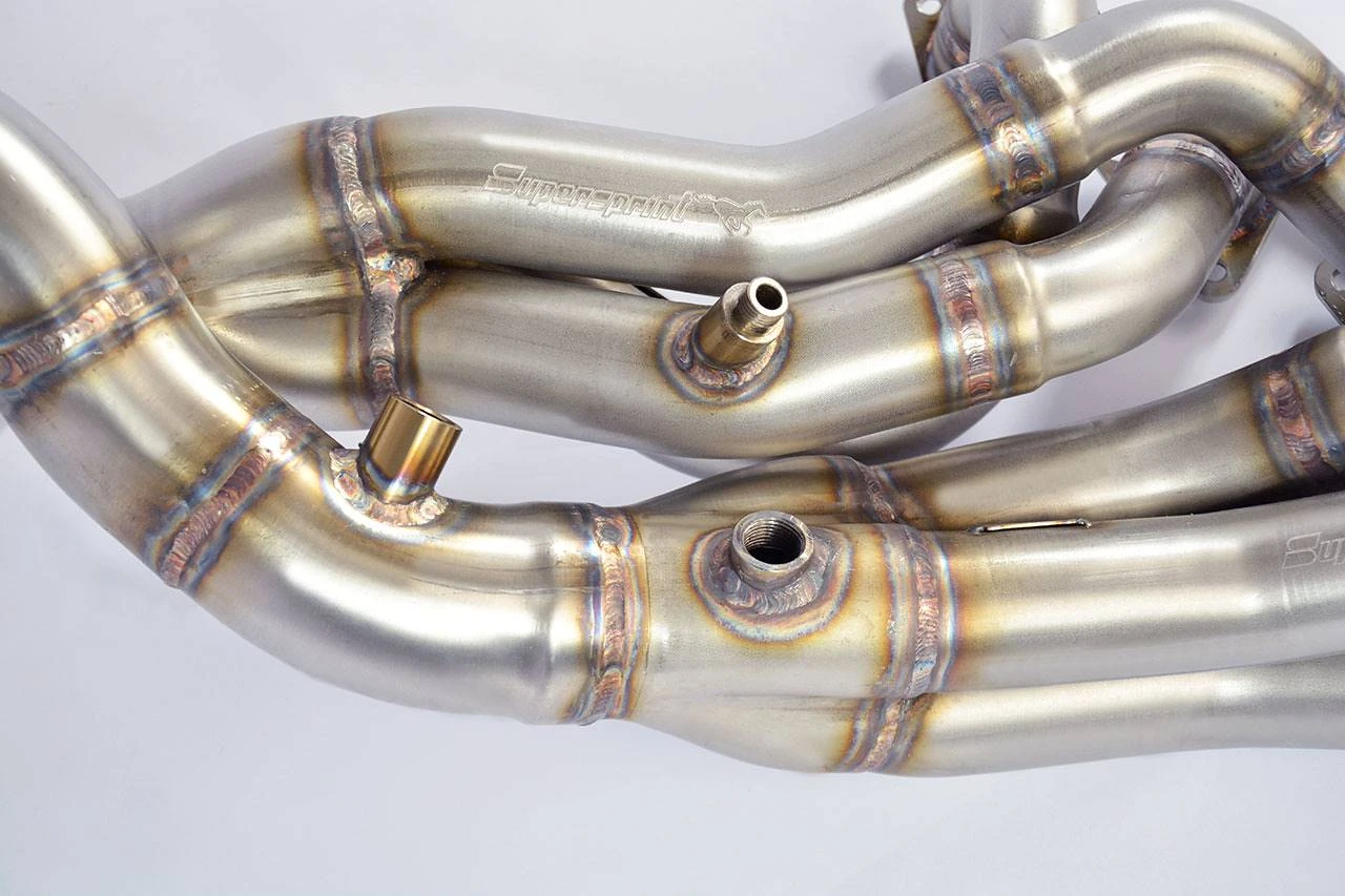 Supersprint Sport exhaust manifold-Step Design Full Race- for LHD BMW ...