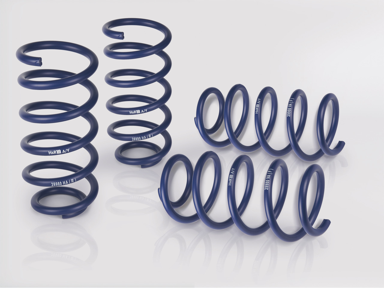 H&R Lowering Springs VW Golf MK2 JETTA II 29632-1 - SSDD MotorSport Ltd