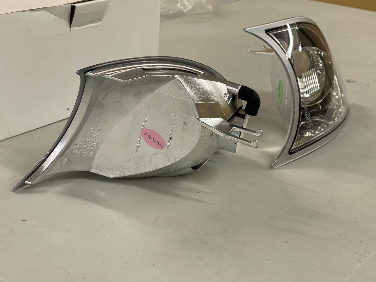 E46 Coupe Convertible 01-03 Chrome Projector Look Front Indicators ...
