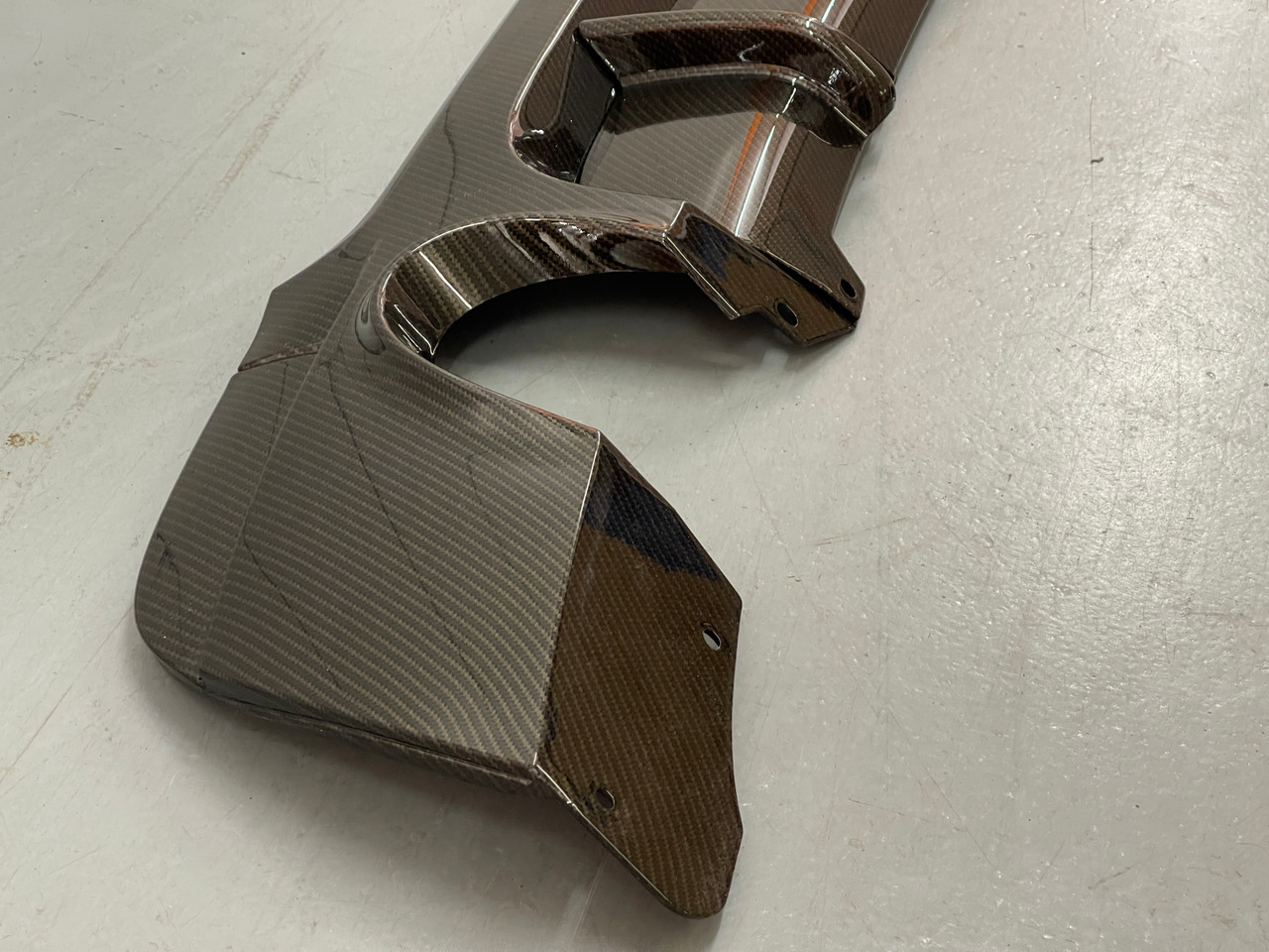 BMW E92 E93 335i 335d Performance Style Carbon Fibre Look Rear Bumper ...