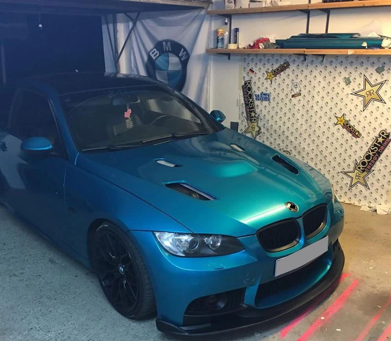 BMW E92 E93 Pre-LCI 06-09 Metal M3 GT4 Look Vented Bonnet - SSDD ...