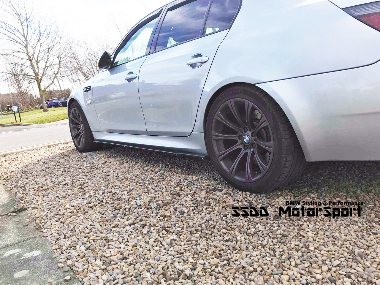 E60 E61 M5 Msport Carbon Fibre Side Skirt Extensions