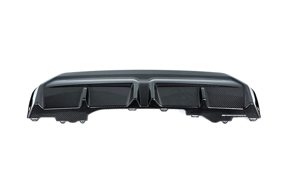 GENUINE BMW G42 2 SERIES COUPE M PERFORMANCE CARBON REAR DIFFUSER ...