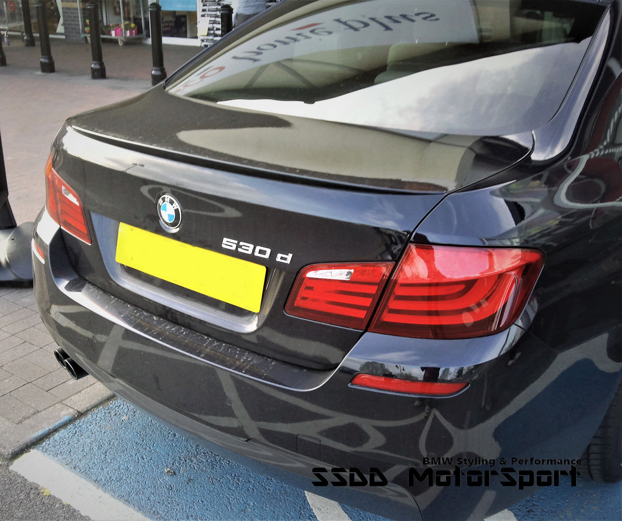 Painted M5 Style Rear Lip Boot Spoiler for F10 Saloon | FREE Fitting ...