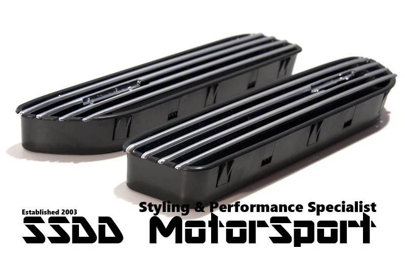 BMW E46 M3 OE Look Chrome Side Vents Grilles - SSDD MotorSport Ltd