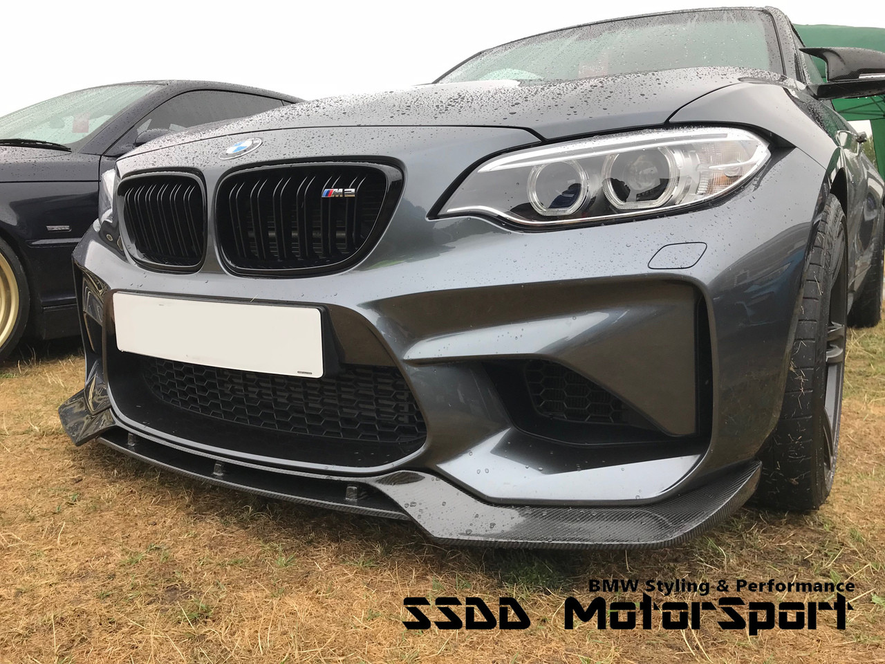 BMW F87 M2 and M2 LCI VRS Style Carbon Fibre Front Splitter