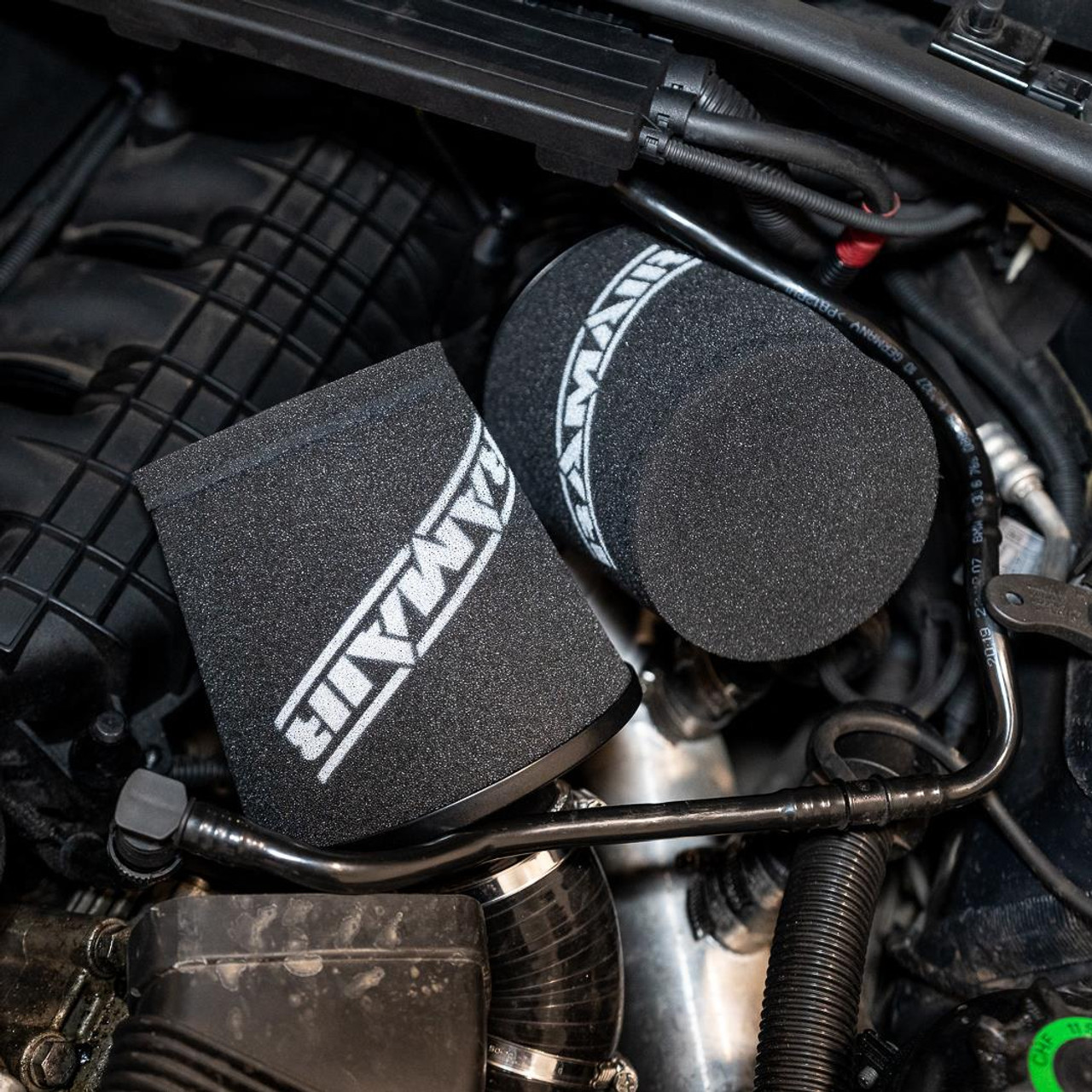 RAMAIR BMW N54 E82 E90 E92 135i 335i Twin Cone Air Filter Intake Kit ...