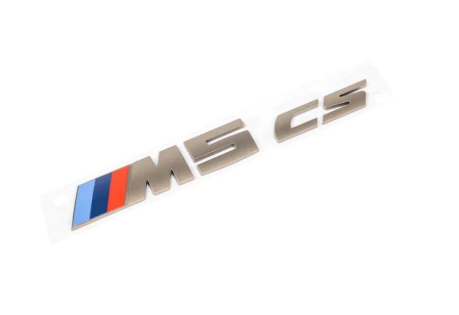 GENUINE BMW F90 M5 CS REAR BADGES 51148084062 - SSDD MotorSport Ltd