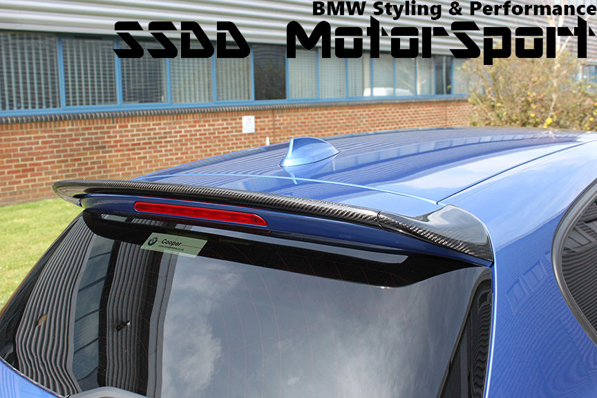 RENNESSIS BMW F20 F21 Carbon Rear Roof Spoiler V1 Slim Line