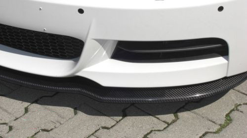 KERSCHER Genuine Carbon Fibre Front Splitter for E82 E88 MSport - SSDD ...