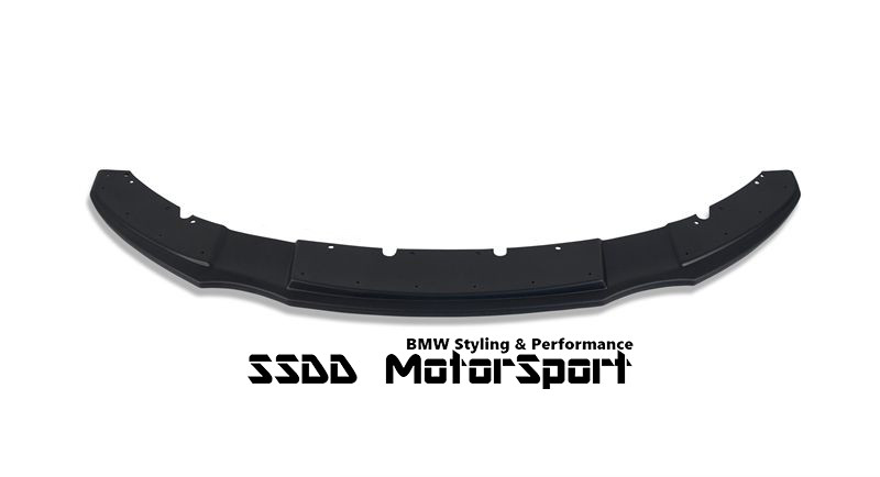 RIEGER Gloss Black Front Splitter for BMW F32 F33 F36 4 Series Msport ...