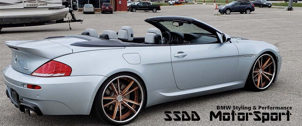 RENNESSIS BMW E63 E64 M6 Racing Carbon Fibre Diffuser