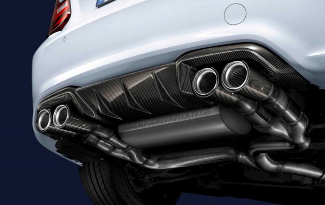 Genuine BMW F87 M2 M Performance Exhaust System with Tips